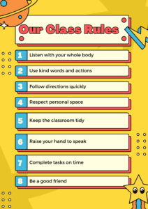 Printable Autism Classroom Rules - Free Download